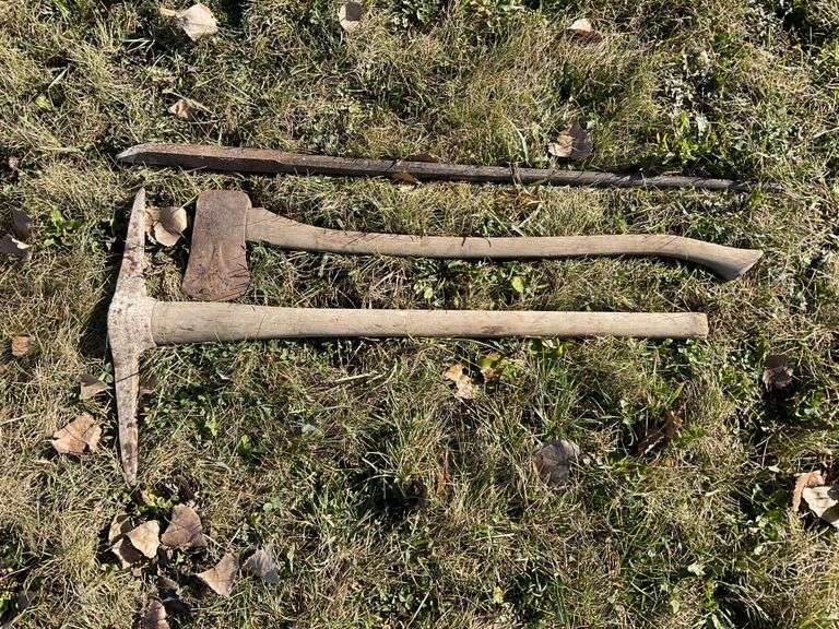 43” bar/ax/pick ax - Legacy Auction Company