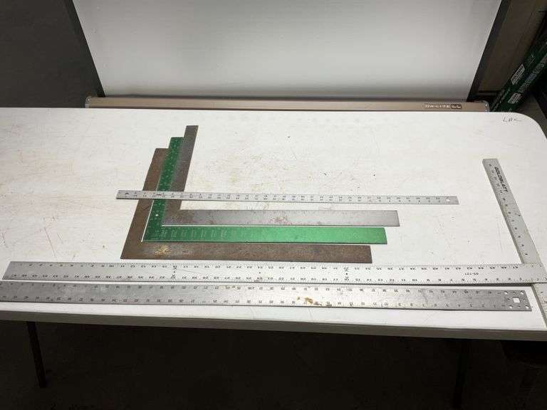 Squares, rulers, t-square - Legacy Auction Company