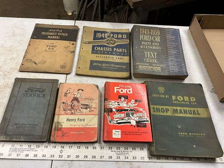 Vintage Ford books - Legacy Auction Company