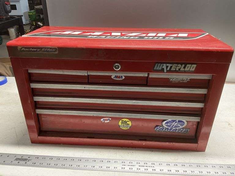 Waterloo industries toolbox, no key - Legacy Auction Company