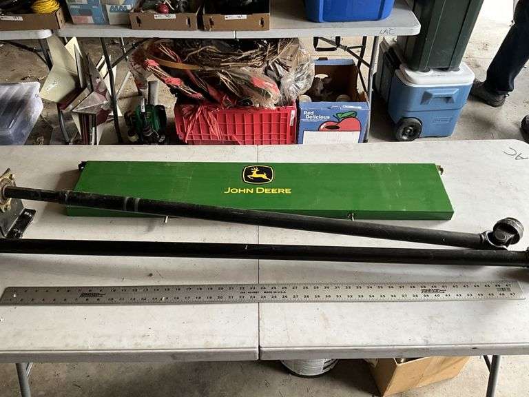 John Deere PTO shafts for lawn tractor, tailgate - Legacy Auction Company
