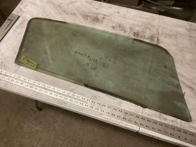 67 mustang window - Legacy Auction Company