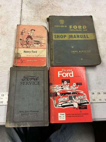 Vintage Ford books - Legacy Auction Company
