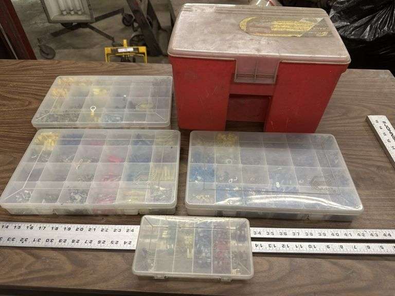 Plano organizer and electrical parts - Legacy Auction Company