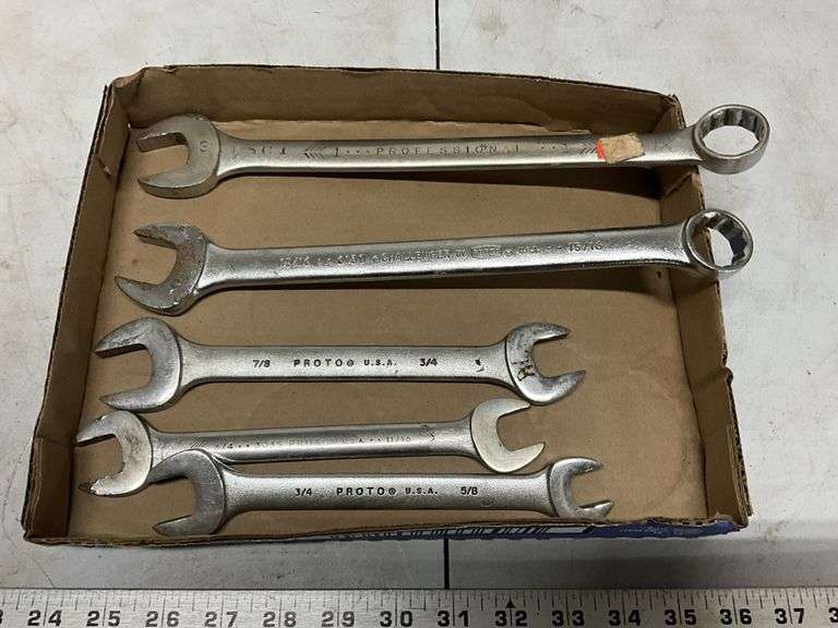 Proto standard combination wrenches - Legacy Auction Company