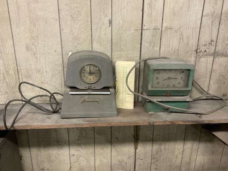 Time clocks - Legacy Auction Company
