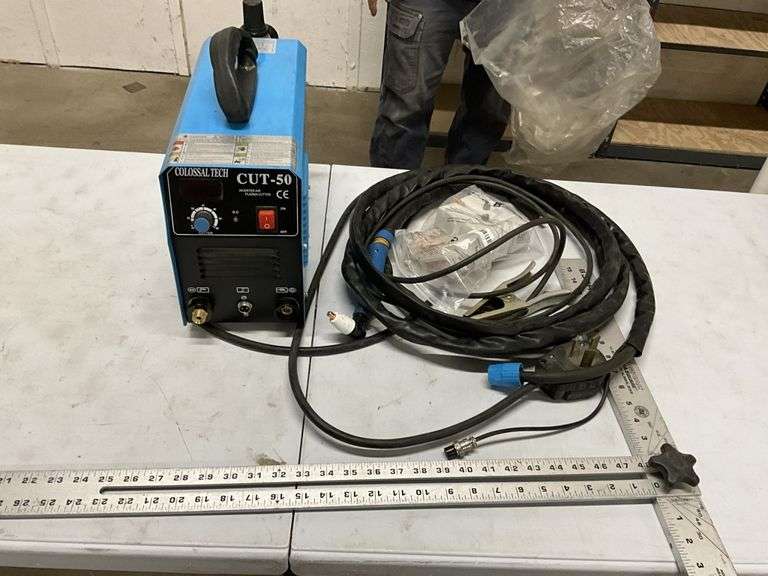 Colossal Tech CUT-50 inverter air plasma cutter. - Legacy Auction Company