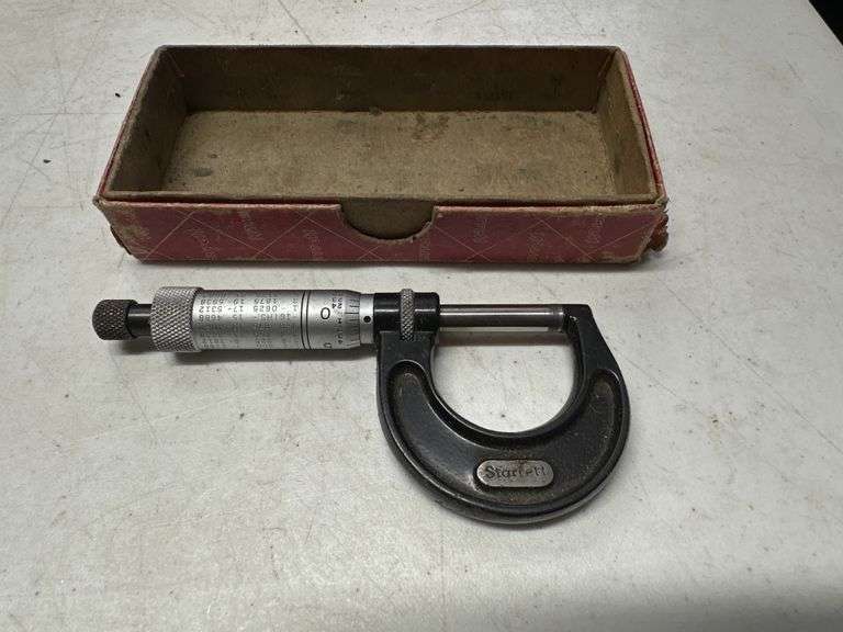 Starrett micrometers - Legacy Auction Company