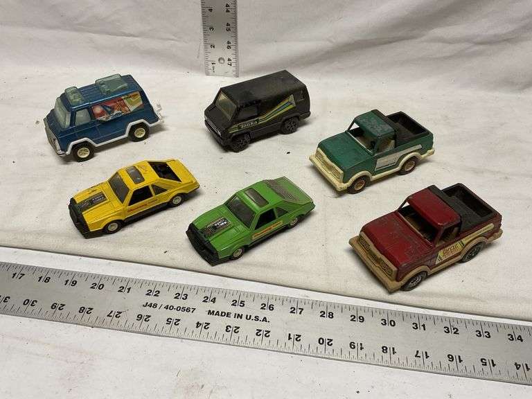 Tootsie Toy and Tonka Mustangs, pickups and vans - Legacy Auction Company