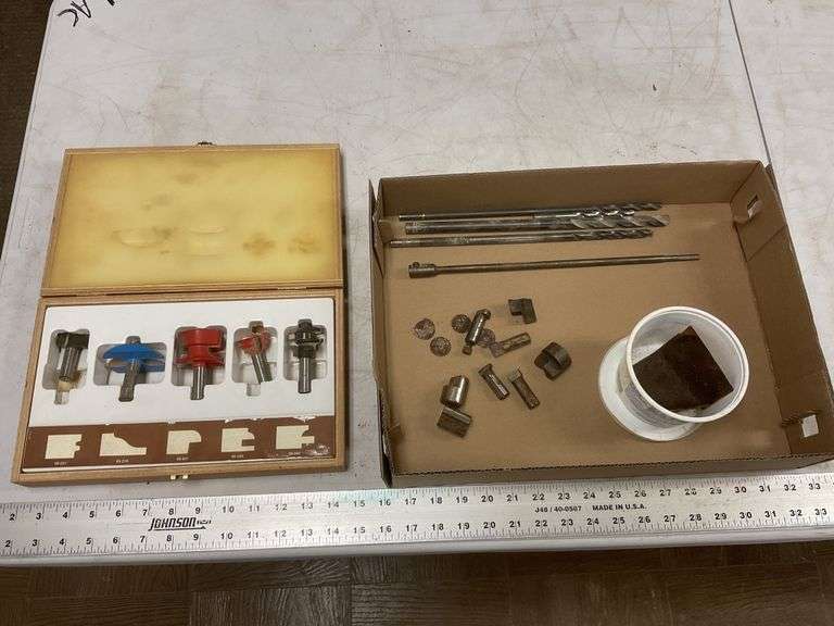 Freud router bits etc. - Legacy Auction Company