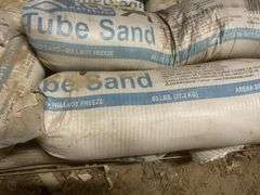 Tube sand bags, 14 approximately - Legacy Auction Company