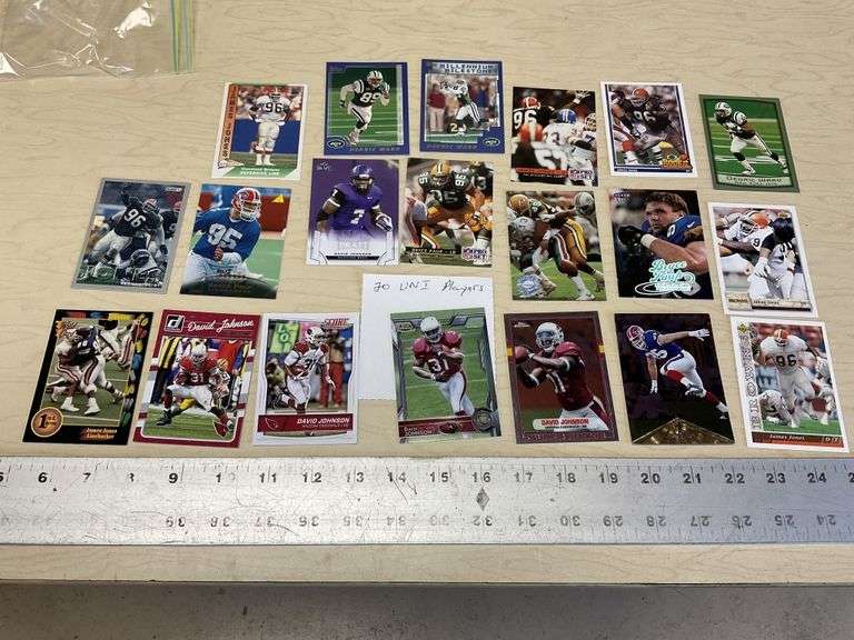 20- UNI football player cards - Legacy Auction Company