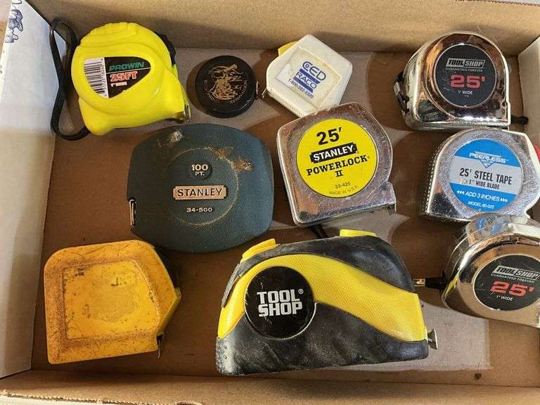 Tape measures - Legacy Auction Company