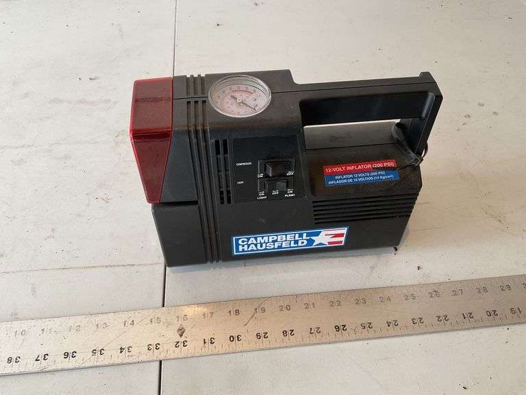 12 V air compressor - Legacy Auction Company