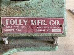 Foley 6” Bench grinder. Works - Legacy Auction Company