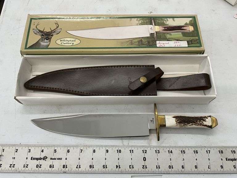 Whitetail Cutlery bowie knife - Legacy Auction Company
