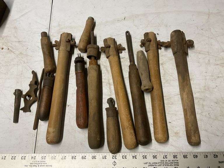 Cross cut saw handles - Legacy Auction Company