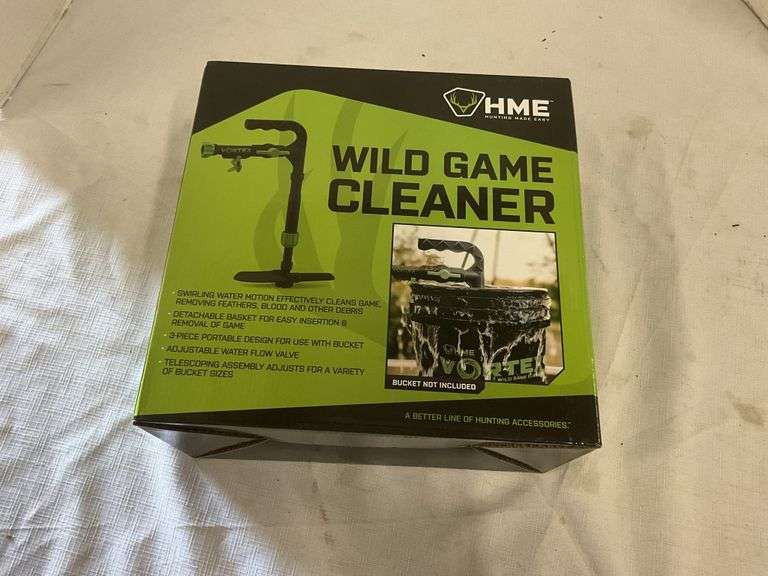 Wild game cleaner, NIB - Legacy Auction Company
