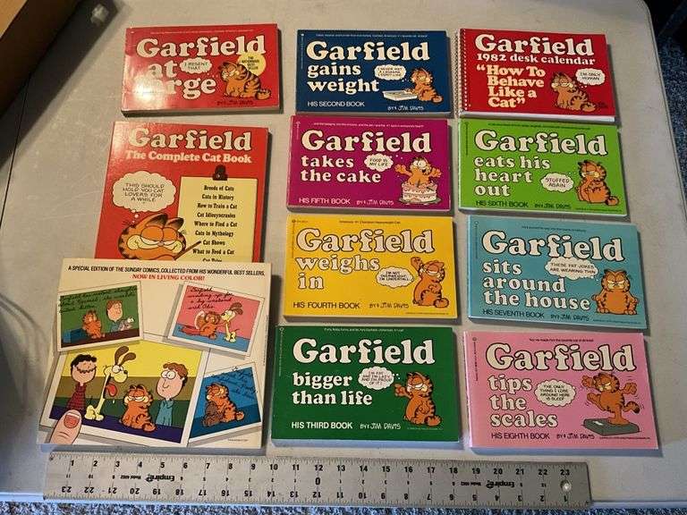 Garfield books - Legacy Auction Company