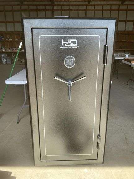 High Desert 42 gun fireproof safe with code, - Legacy Auction Company