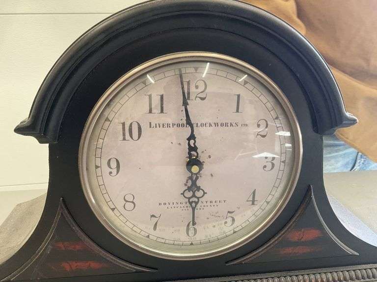 Liverpool clockworks mantle clock - Legacy Auction Company