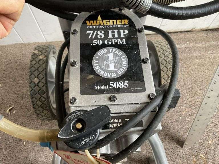 Wagner contractor series paint sprayer - Legacy Auction Company