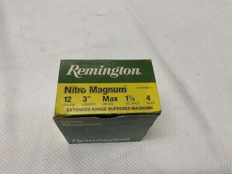 24-12 Gauge Remington Nitro Magnum Shotgun shells - Legacy Auction Company