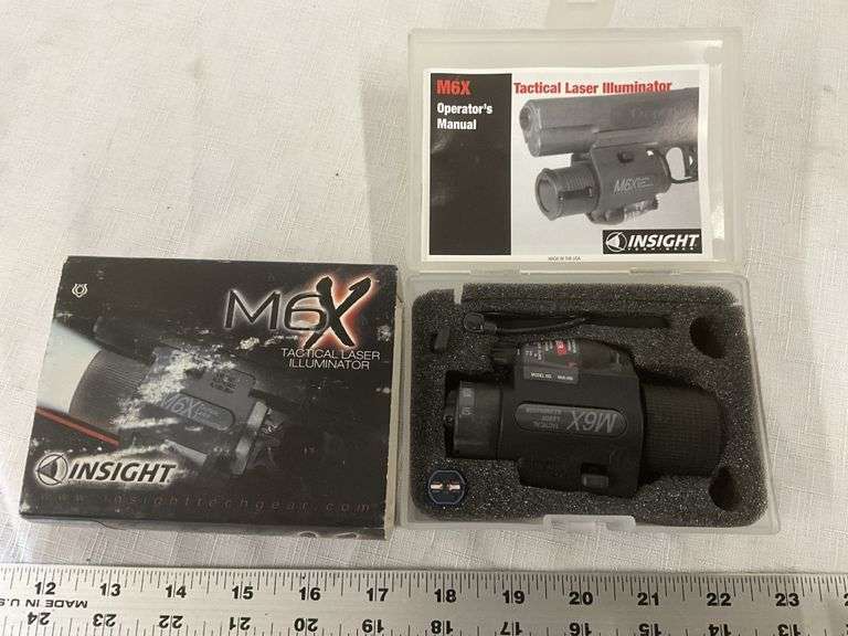 M6X tactical laser illuminator - Legacy Auction Company