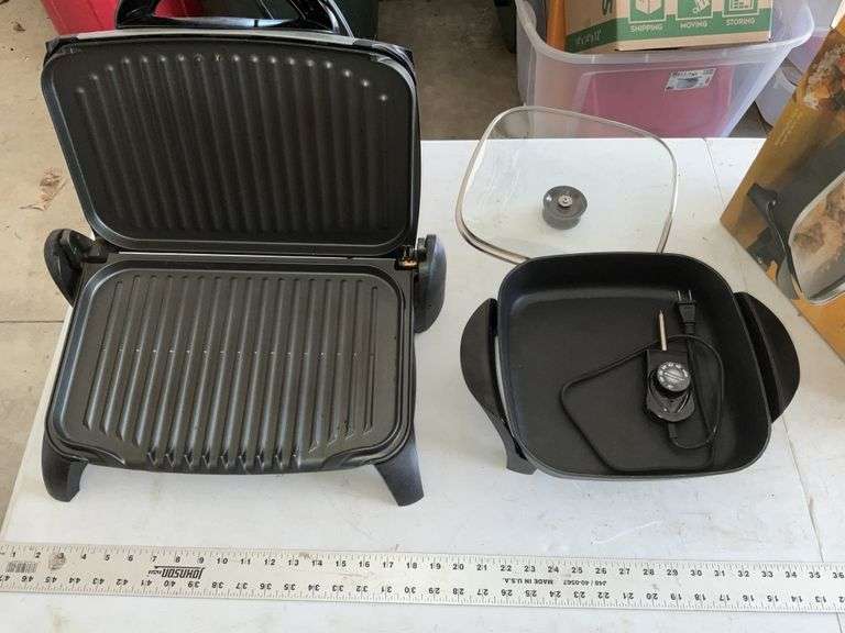 Fat grilling machine, Presto 11” skillet - Legacy Auction Company