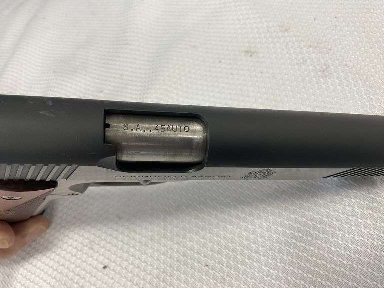 Springfield Ronin pistol. .45 auto - Legacy Auction Company