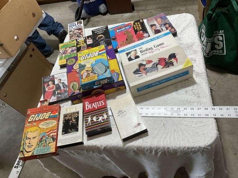 Games and VHS tapes - Legacy Auction Company