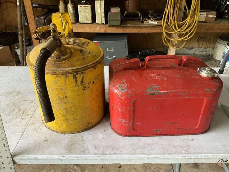2 gas cans - Legacy Auction Company