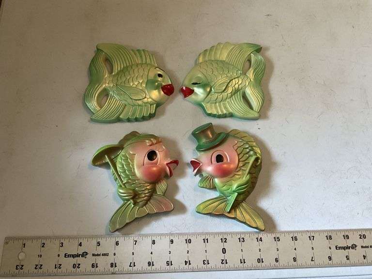 Chalkware fish - Legacy Auction Company