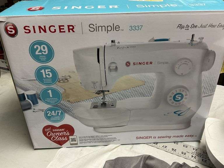 Singer simple 3337 sewing machine - Legacy Auction Company