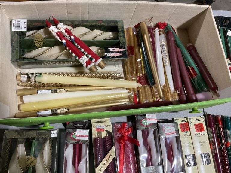 Assorted candles - Legacy Auction Company