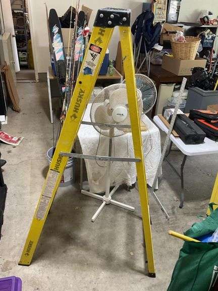Husky 6’ fiberglass step ladder - Legacy Auction Company