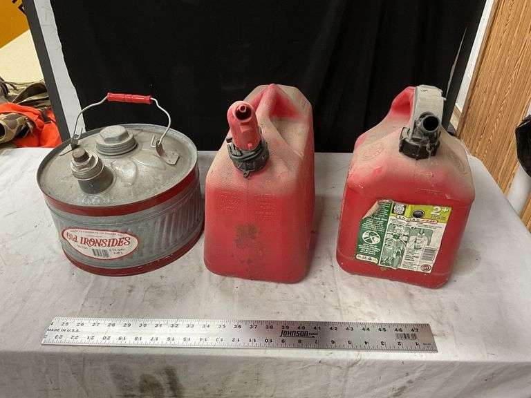 3 fuel cans - Legacy Auction Company