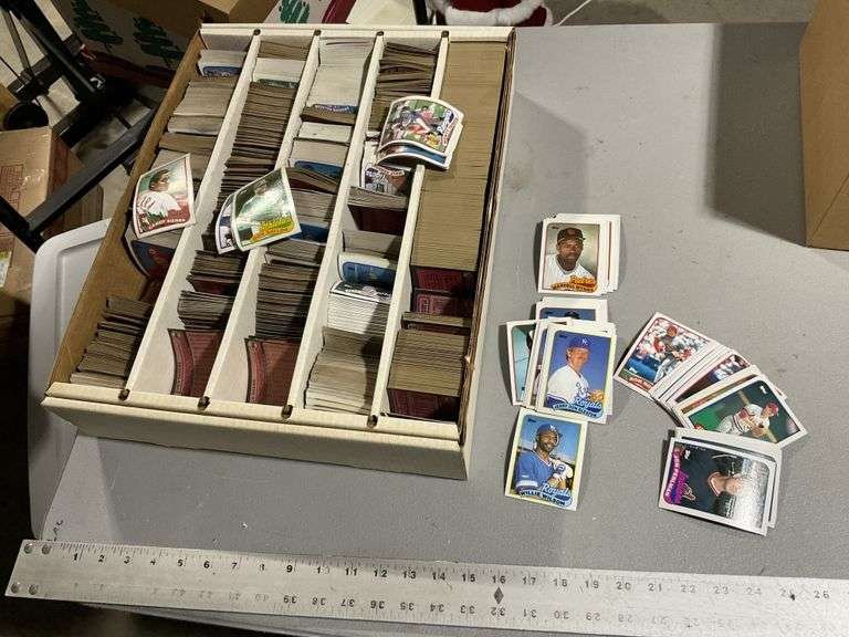 Damaged baseball cards - Legacy Auction Company