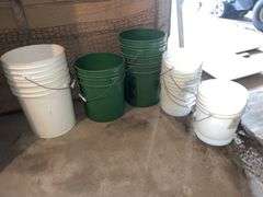 Assorted buckets - Legacy Auction Company
