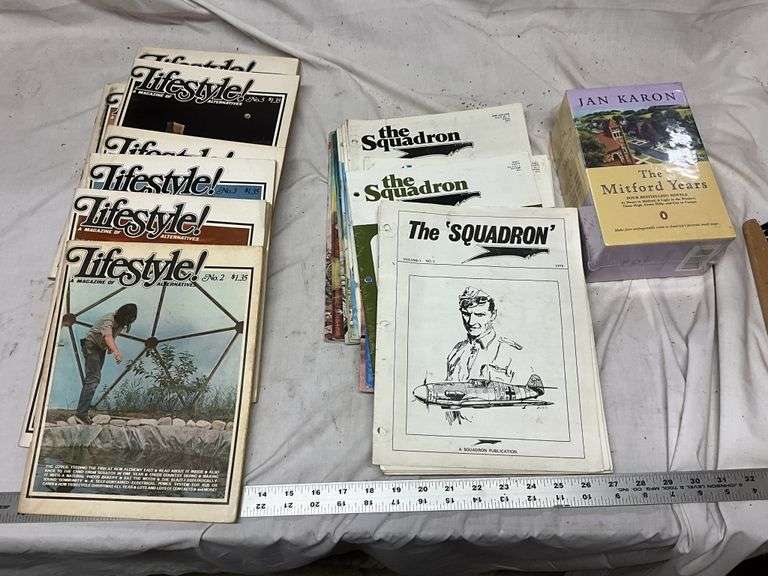 Jan Karon books, The Squadron, Lifestyle - Legacy Auction Company