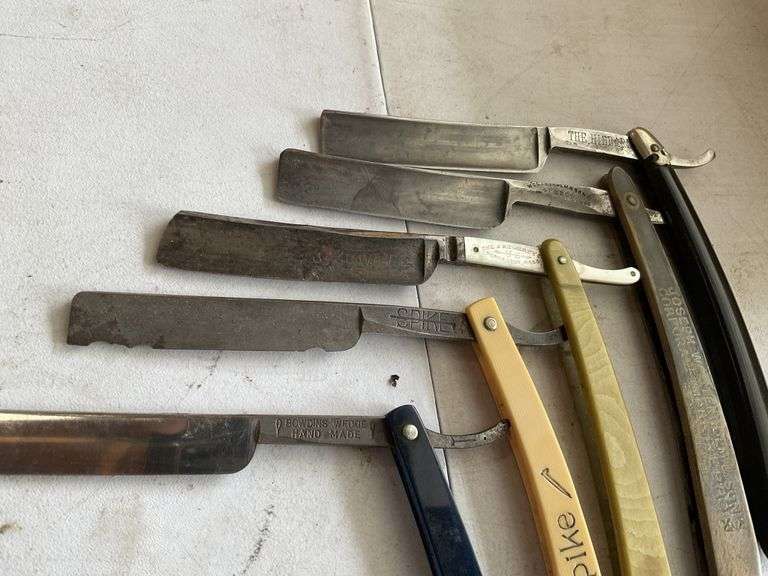 Vintage straight razors - Legacy Auction Company