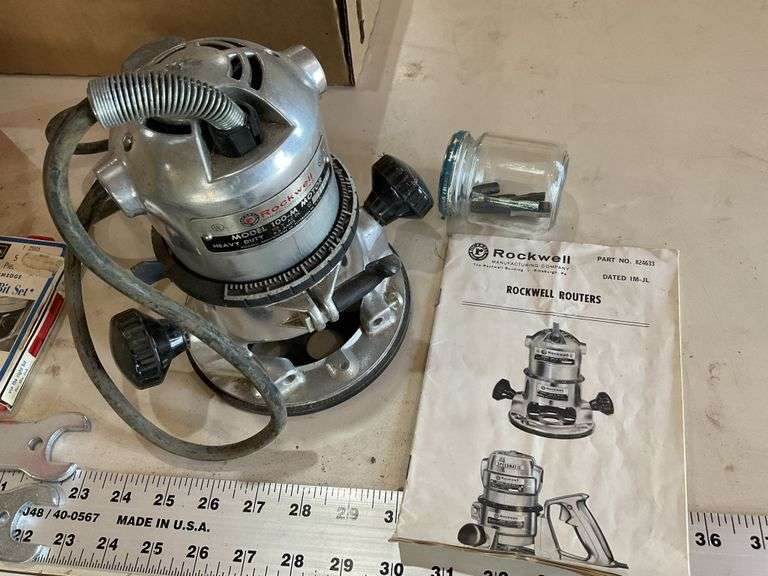 Rockwell router - Legacy Auction Company