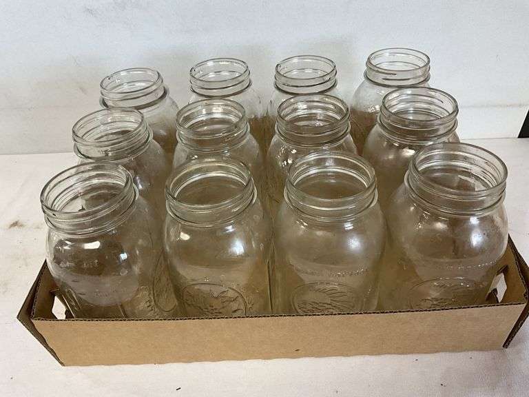 Quart canning jars - Legacy Auction Company