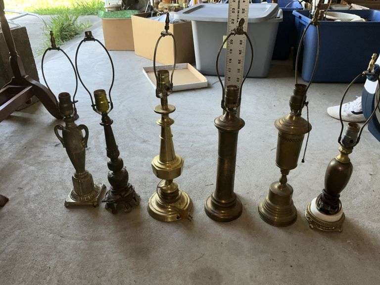 Misc lamp bases - Legacy Auction Company