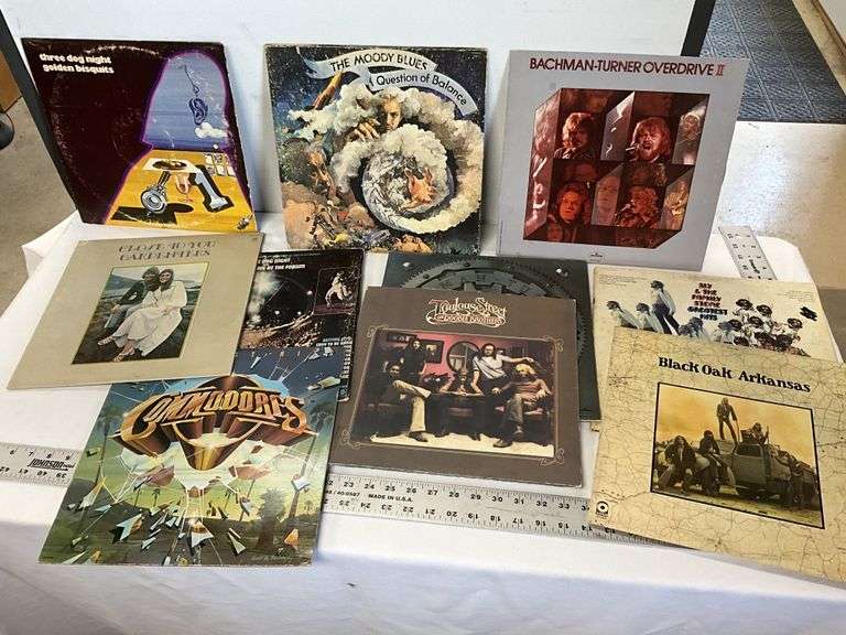 Mostly classic rock record albums, etc - Legacy Auction Company