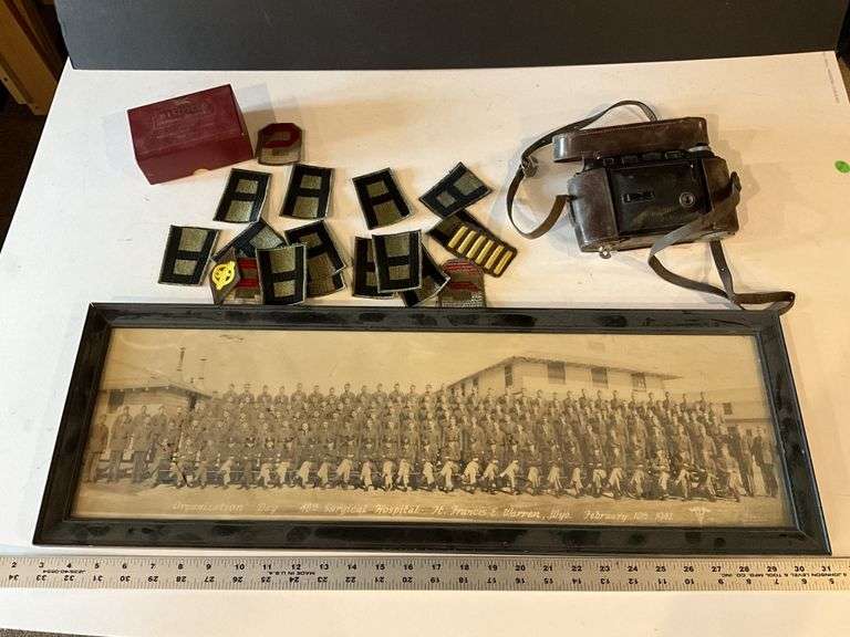 Military patches, photo, etc - Legacy Auction Company