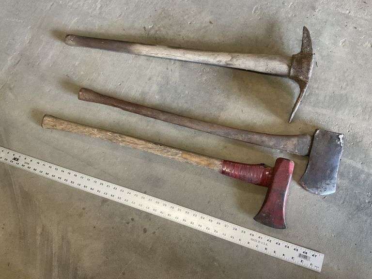 Pick axe, axe and maul - Legacy Auction Company