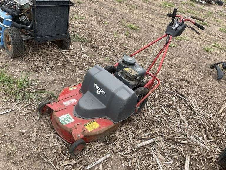 Tuff- Cut 22" High wheel mower, engine loose - Legacy Auction Company