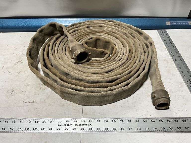 Vintage fire hose - Legacy Auction Company
