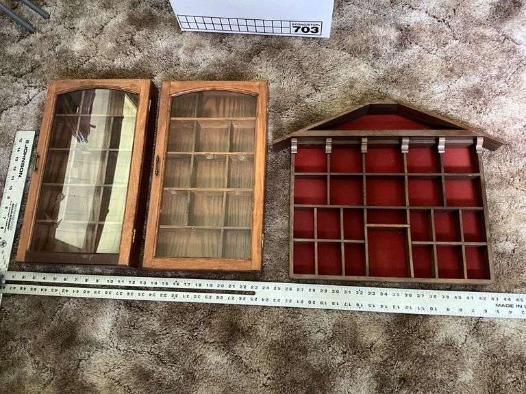 Shadow boxes/displays - Legacy Auction Company